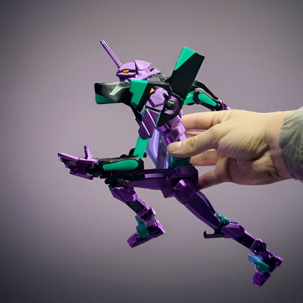 Eva 01 Figura articulada Super posable Dummy13 200% 33 cm Evangelion E ...